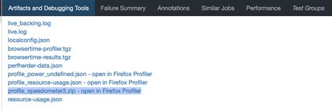 performance testing in a nutshell — firefox source docs documentation