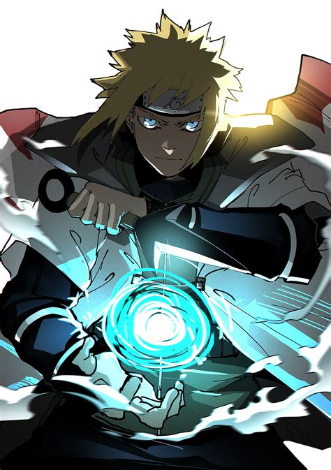 Namikaze Minato Naruto Drawn By Isaacchief Danbooru