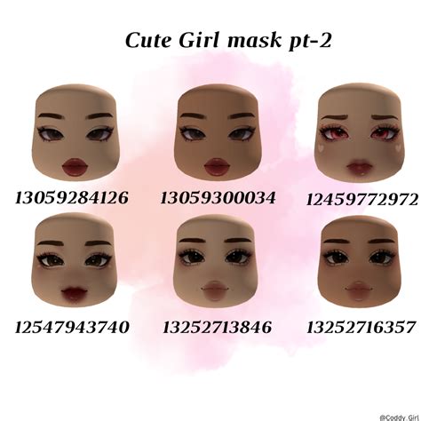 Cute Girl Mask Part 2 Caras Trajes De Emo Camisetas Para Amigas