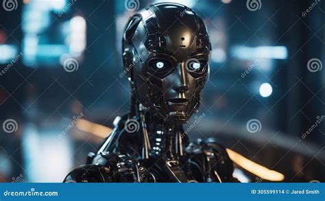 Evil Ai Artificial Intelligence Human Shape Challenging Human Perceptions Ai Generated Royalty