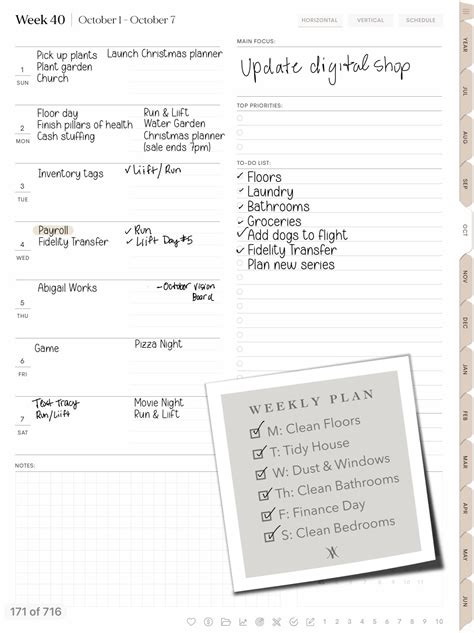 Task Checklist Sticky Notes Digital Planning Etsy