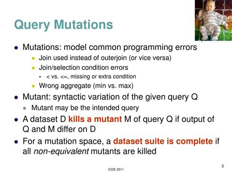 ppt generating test data for killing sql mutants a constraint based approach powerpoint