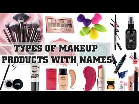 List Of Types Makeup Products Makeupview Co