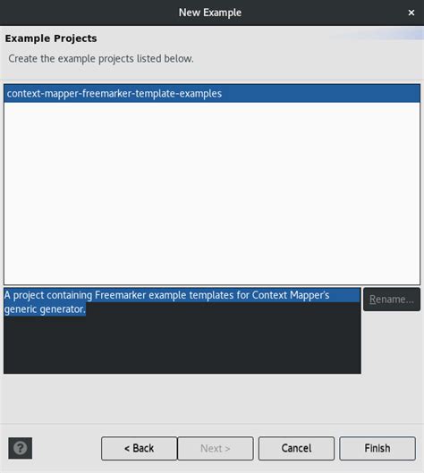 Generic Generator Templating Context Mapper