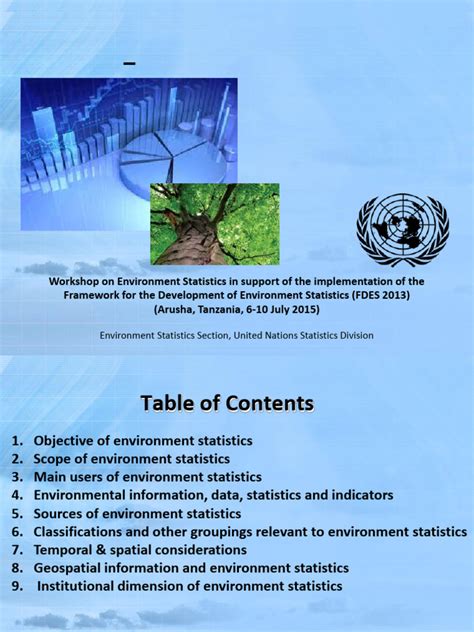 Session 3a Unsd Chapter 1 Overview Of Environment Statistics