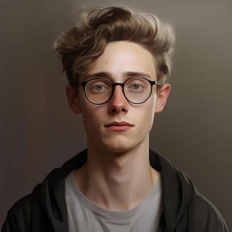 Premium Photo A Man Wearing Glasses And A Shirt With A Shirt That