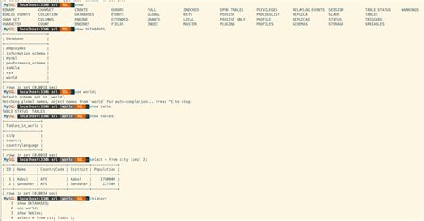 Mysql Shell 使用指南