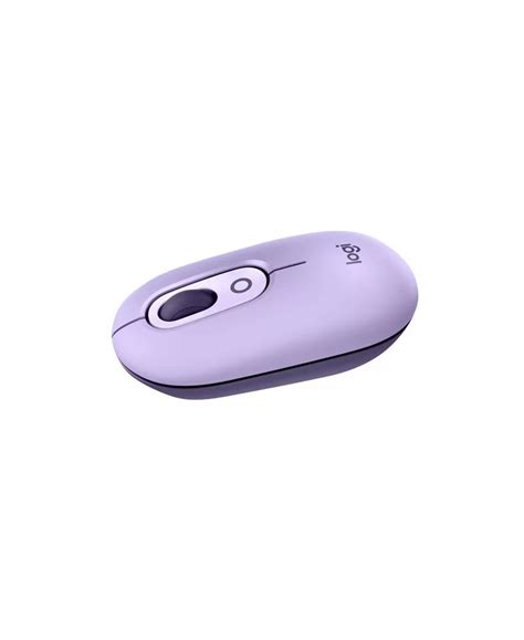 Logitech Pop Wireless Mouse With Customizable Emojis In Cosmos Lavender 910 006621