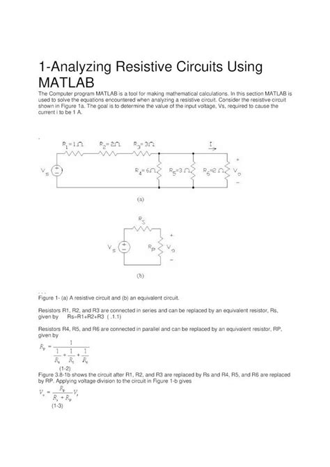 Pdf Circuits Solutions With Matlab Dokumentips