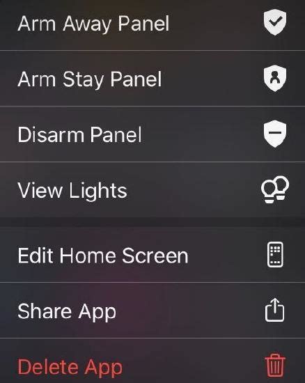 Iphones Home Screen Quick Actions Feature For The App Knowledge Base