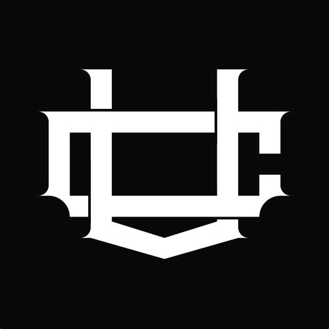 Cv Logo Monogram With Vintage Overlapping Linked Style Design Template 16571879 Vector Art At