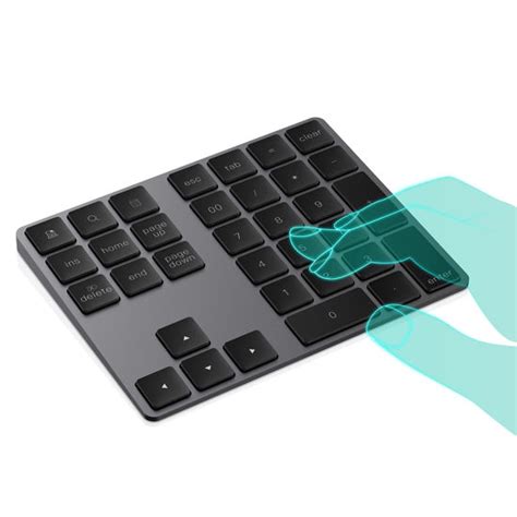 GetUSCart IKOS Bluetooth Number Pad Key Wireless Portable External Bluetooth Numeric Keypad