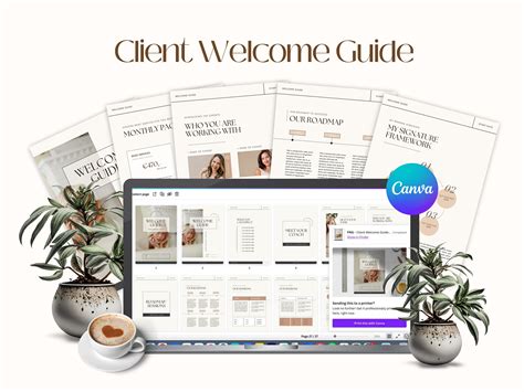 Client Onboarding Guide Template Canva Template New Client Welcome