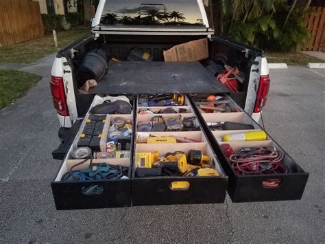 Truck Bed Drawers Thread Show Us Your Drawers Ford F150 Forum