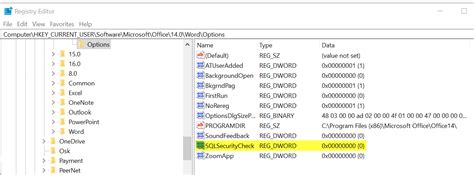 you receive the opening this will run the following sql command