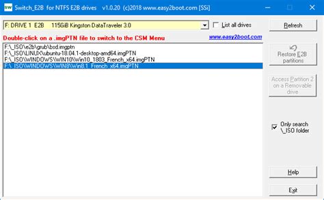 Créer Une Clé Usb Multiboot Uefi Avec Easy2boot Le Crabe Info
