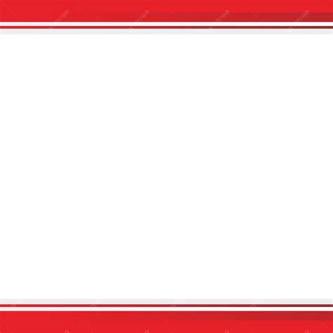 Red Gradient Line Header And Footer Vector Design Headers And Footers Letterhead Borders Png