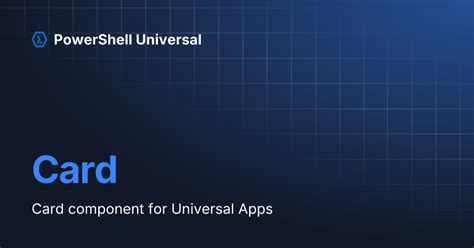 Card Powershell Universal
