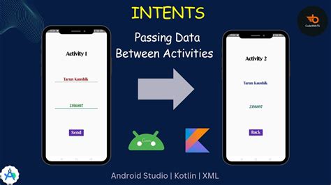 Pass Data From One Activity To Another In Android Part 2 Intent