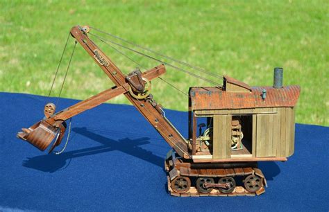 Handmade Antique Classic Steam Shovel Model Bucyrus Erie 50 B