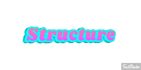 Structure Word Animated  Logo Designs