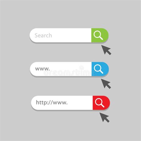 search bar user interface graphic search bar icon for ui and ux design