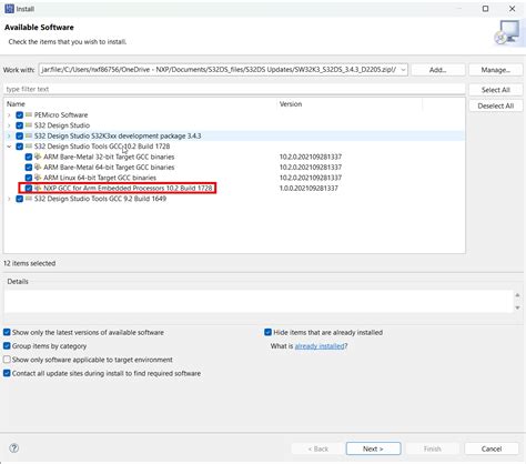 Solved Freertos For S32k3 203 S32ds V34 Not Install Nxp Community