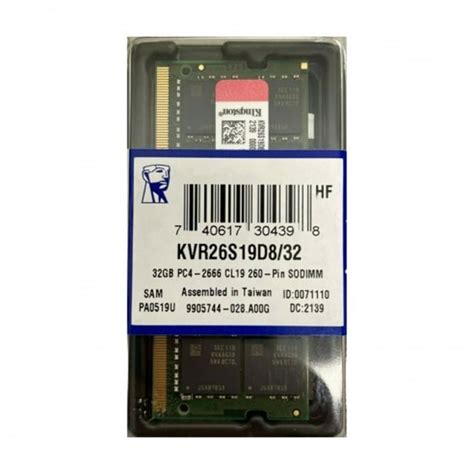 KINGSTON Memoria Ram Kingston Sodimm DDR Gb Mhz Notebook Falabella Com