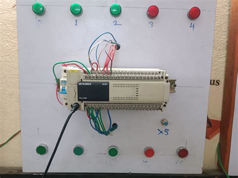 Manoj Taank On Linkedin Mitsubishi Fx3u 64 M Series Panel Wiring Board