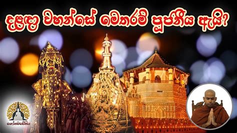 දළඳා වහන්සේ මෙතරම් පූජනීය ඇයි ධර්මය තුලින් බුදු රජුන් දැකීම ඇසළ පෙරහැර 2023 Youtube