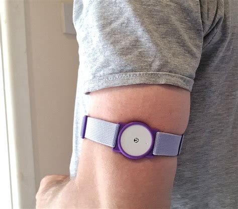 Fsl 1 2 Sensor Brassband Holder Violet Et Lilas Protégez Votre Capteur Etsy France