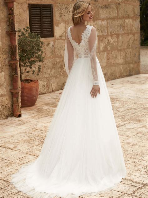 Ontdek De Romantische Bianco Evento Debora Trouwjurk