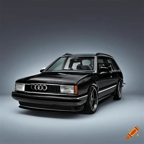 Black Audi 100 C3 Typ44 Avant Quattro On Craiyon