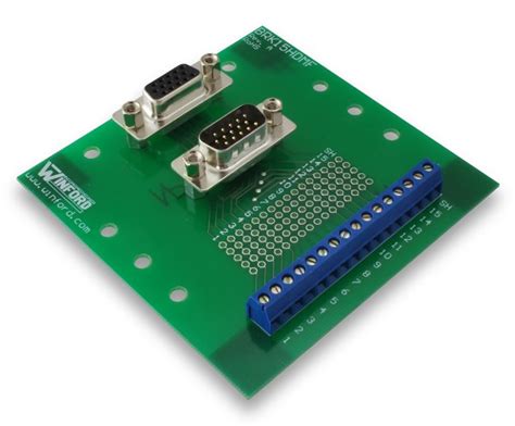 Db15hd High Density Dual Breakout Board Winford Engineering