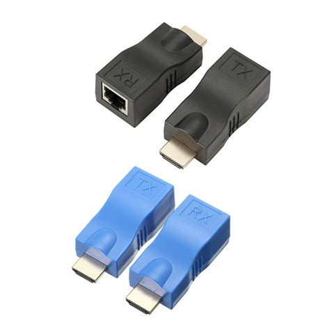 Hdmi Compatible Extender Rj45 Lan Network Extensio Grandado
