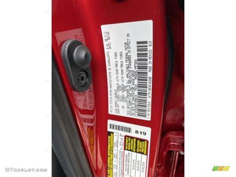 2022 Tacoma Color Code 3r3 For Barcelona Red Metallic Photo 144050755 2022 Tacoma Color Code 3r3 For Barcelona Red Metallic Photo 144050755