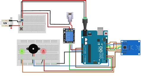 Kunci Pintu Dengan RFID Bisa Pakai E KTP Door Lock Dan RC Module Arduino