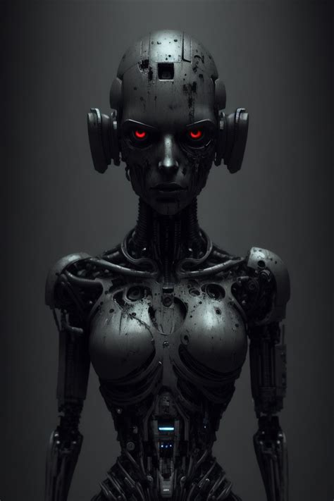 Dystopian Humanoid Robot 9 By Mrneoflux On Deviantart