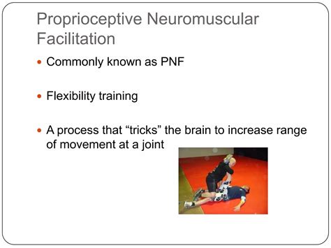Proprioceptive Neuromuscular Facilitation Pptx