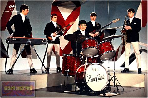 The Dave Clark Five The Dave Clark Five Rock Groups Rogers Drums