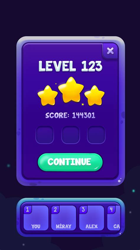 Casual Game Ui Design Study On Behance