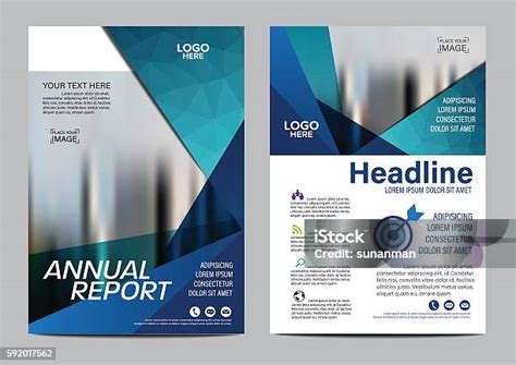 브로셔 레이아웃 디자인 템플릿입니다 연례 보고서 전단지 전단지 벡터 0명에 대한 스톡 벡터 아트 및 기타 이미지 0명 2차 도형 기업 재무와 산업 Istock