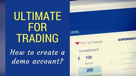 Ultimate4trading ☛ How To Create A Demo Account Youtube