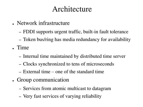 Ppt Design Of Distributed Real Time Systems Powerpoint Presentation