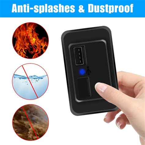 Led 듀얼 Usb 자동차 고속 충전기 소켓 전원 콘센트 Onepicks