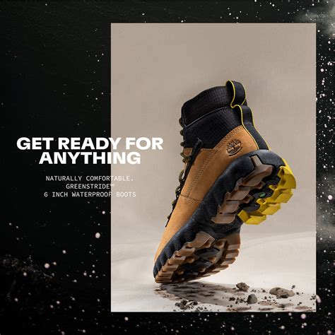 Timberland 모든 상황에 대비하세요 팀버랜드 의 독보적인 기술을 담은 그린스트라이드