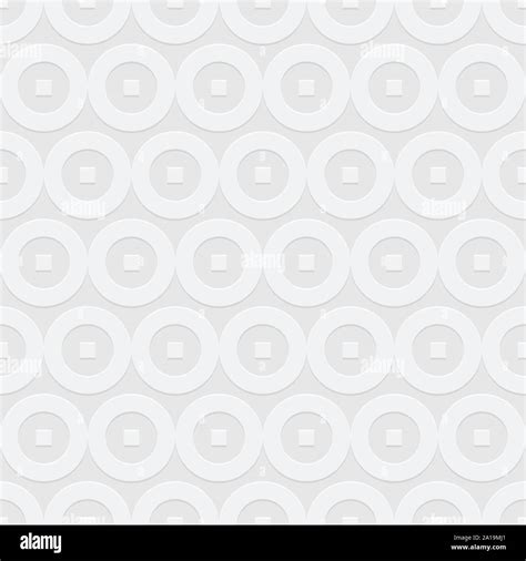 Abstract Seamless Rhombuses And Circles Pattern Volumetric Pattern