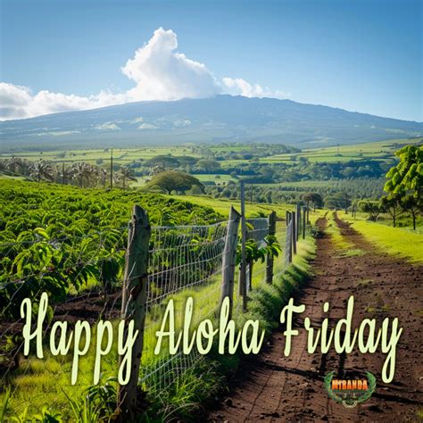 Happy Aloha Friday From All Of Us At Miranda Country Store Miranda