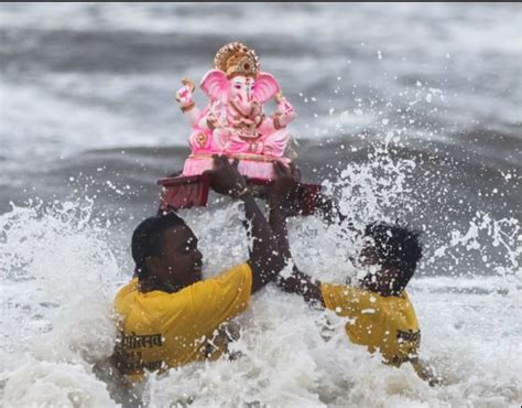 Ganpati Visarjan 2023 Heavy Rainfall Likely In Ratnagiri Imd Issues