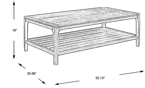 Forest Hills Gray Wood Outdoor Rectangle Cocktail Table Rooms To Go